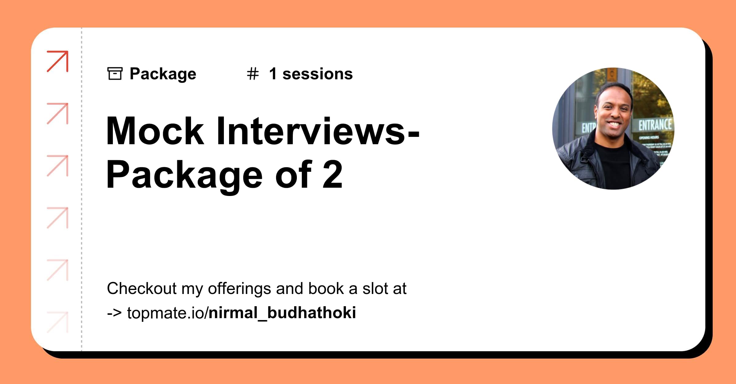 Mock Interviews- Package of 2 with Nirmal Budhathoki